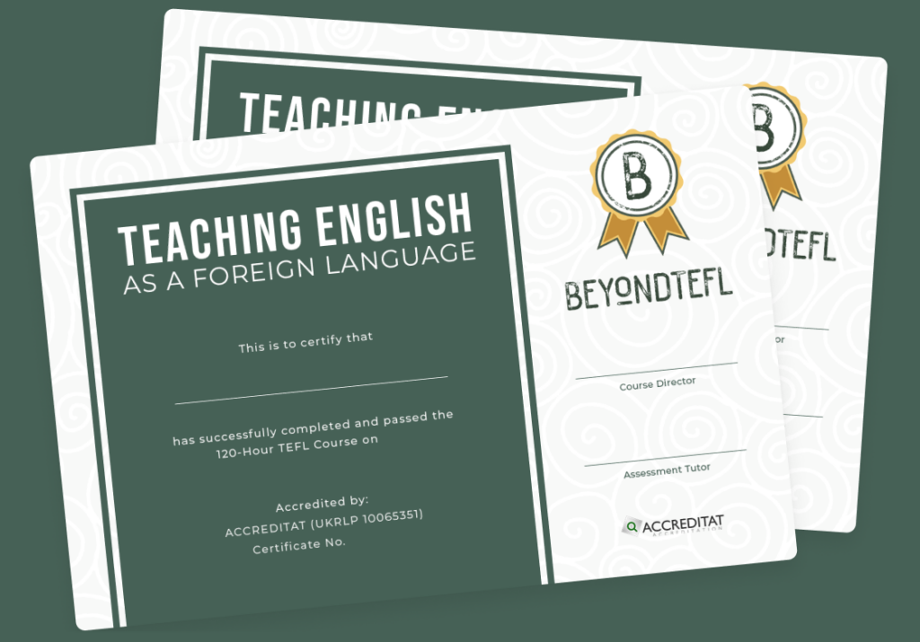 120 Hour Self-Paced TEFL Course - BeyondTEFL